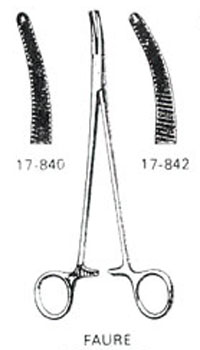 Faure Peritoneal Forceps Peritoneal Forceps – BISMARCK Instruments